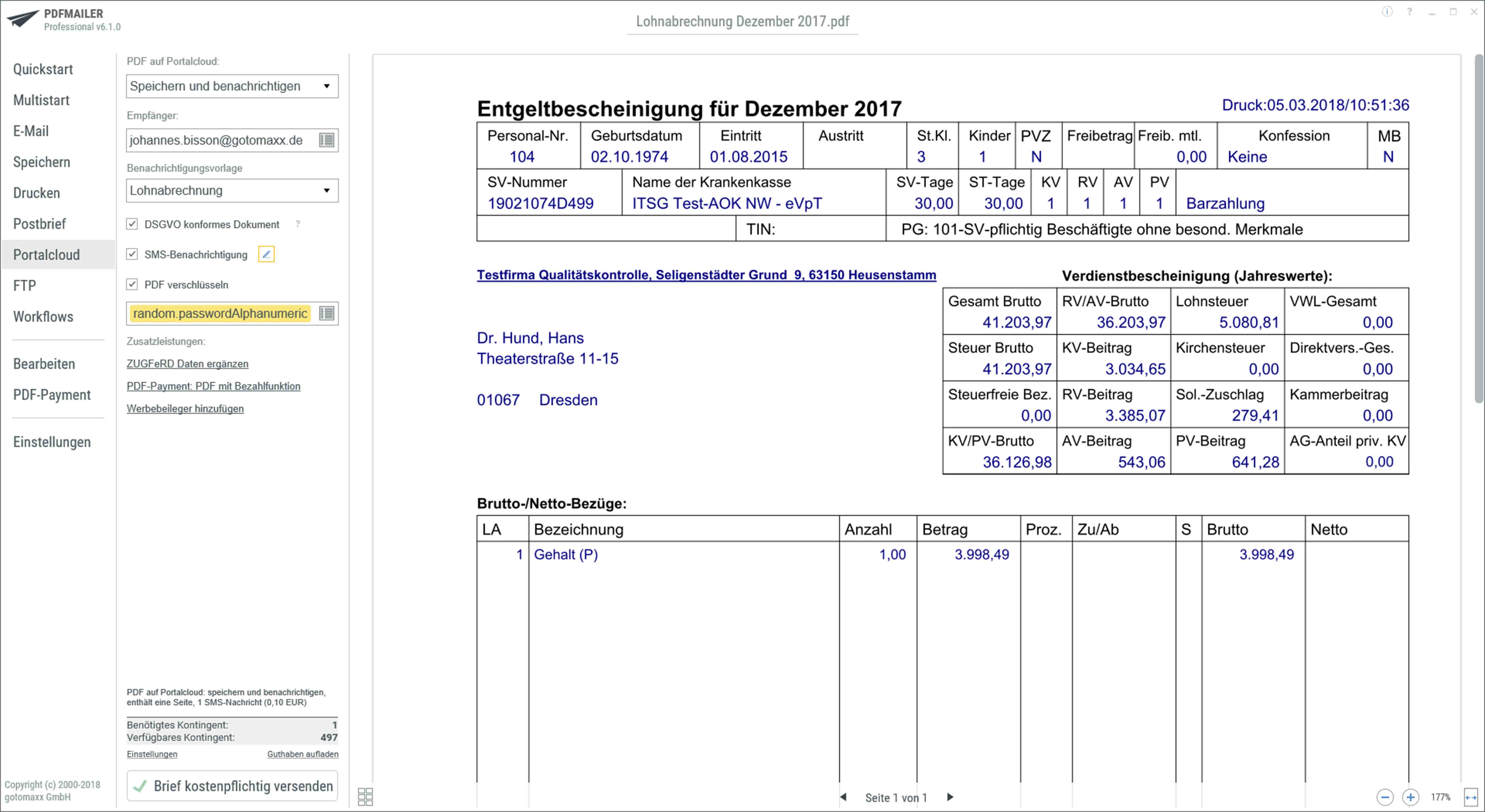 DSGVO konforme Verschlüsselung von Dokumenten